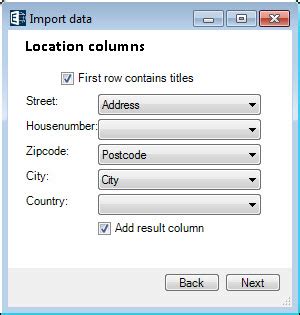 Address Matching Geocoding With Result Code In Excel