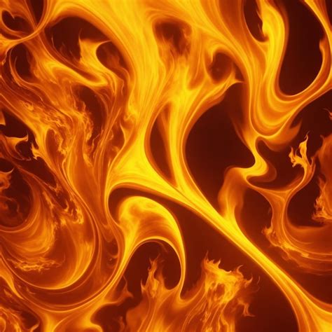 Premium Ai Image Fire Background