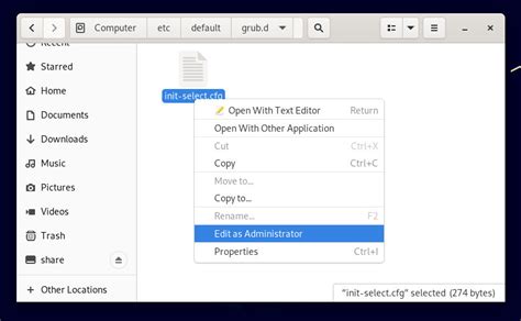 How To Enable Open As Administrator Root In Debian 11 Bullseye Fostips