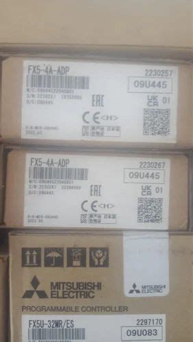 Mitsubishi Melsec Iq F Plc Fx5 4a Adp Aio 2ai2ao Melsec 58 Off