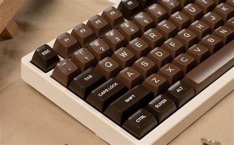 Doubleshot Rsa Keycaps 160 Keys Custom Chocolate Keycaps