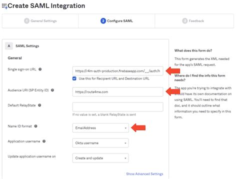 Route4me Saml Okta Integration With Sso