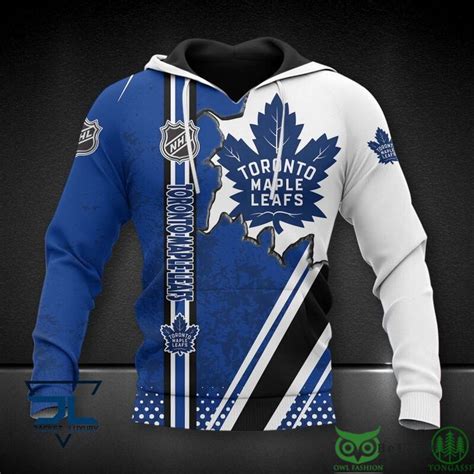 Toronto Maple Leafs Nhl Logo 3d Printed Hoodie Sweatshirt Tshirt Bluefink