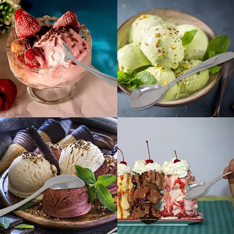 Thick Square Spoon European Style Flat Spoon Stainless Steel Spoons