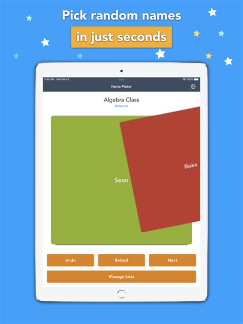 Random Name Picker Generator App Price Drops