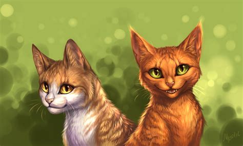 Squirrelflight And Leafpool By Serenadinglove On Deviantart