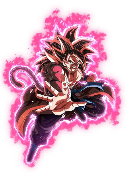 Dokkanbattle Xeno Ssj4 Goku Lb Waura Render By Brando Edits On