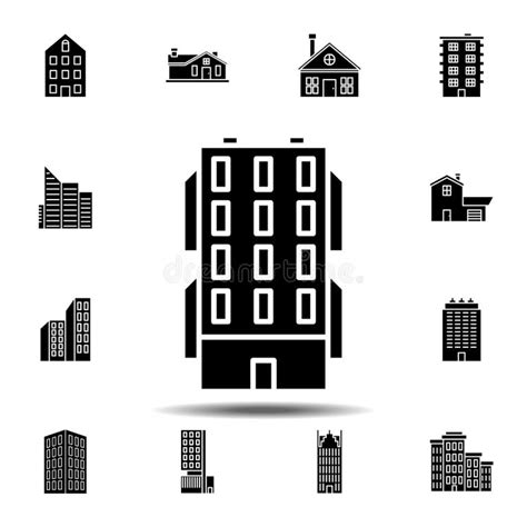 Building Outline Icon Simple Thin Line Outline Vector Element Of Building Icons Set For Ui And
