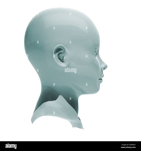 Android head isolated Stock Photo - Alamy