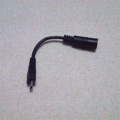 Amazon co jp カモン COMON 製DC 外径 φ 内径 φ メスUSB MicroBオス 変換ケーブル MB パソコン周辺機器