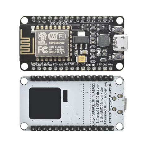 Carte développement WIFI Nodemcu V ESP Test et Avis