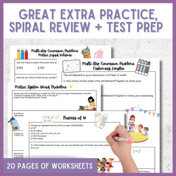 Measurement Conversions Powers Of 10 Based On Grade 5 IM Unit 6 Section A
