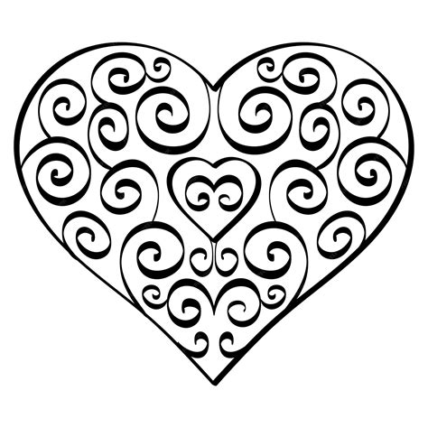 Swirls And Hearts