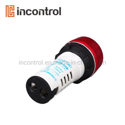 AC DC 110V 220V 20mA Equipment Alarm Red Green Signal Indicator Pilot Light And Indicator Light
