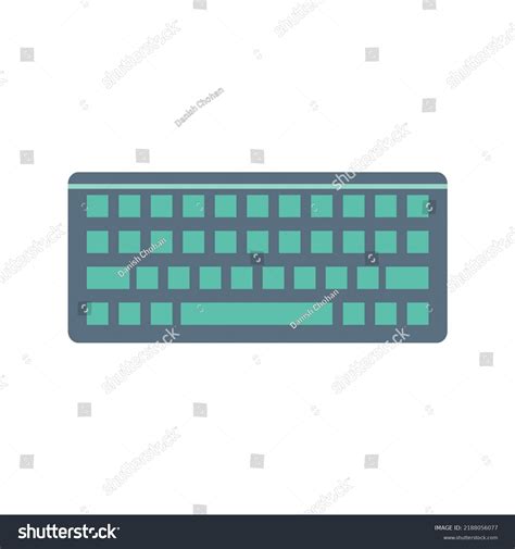 Keyboard Buttons Computer Keyboard Vector Icon Stock Vector Royalty