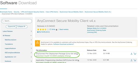 Instalación Y Uso De Anyconnect En Ubuntu Desktop Mediante La Interfaz