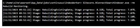 solr xdb index rebuild gets stuck and get request entity too large