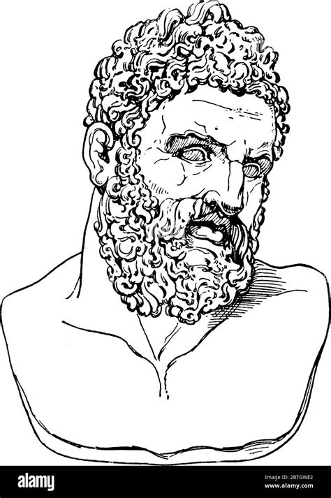 Hercules Greek Mythology Drawing