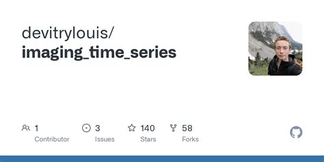 GitHub Devitrylouis Imaging Time Series