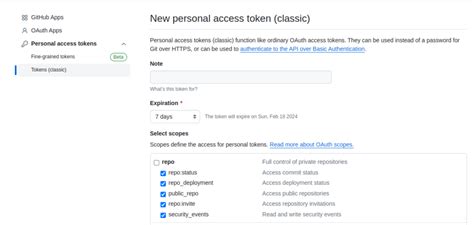 Creating Token For Git Operation Devopslover
