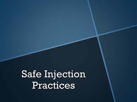 PPT - Safe Injection Practices PowerPoint Presentation, free download - ID:3085233