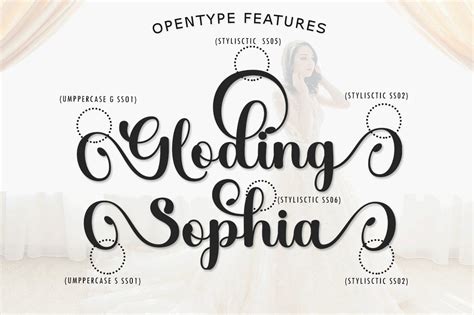 Gloding Sophia Script So Fontsy