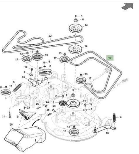 Step By Step Guide John Deere X320 48 Deck Belt Diagram Explained