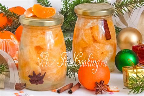Мандарины консервированные пошаговый рецепт