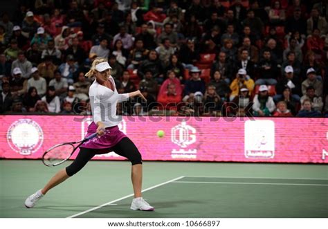 Maria Sharapova During Her Semifinal Victory Stock Photo Shutterstock