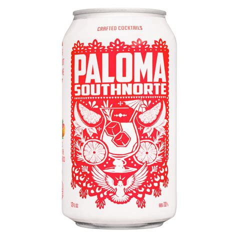 Southnorte Paloma Canned Cocktail 4pk Bourbon Hunt Usa