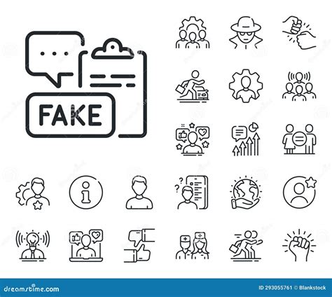 Fake Document Neon Glow Icon Illustration 220399708