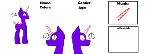 Mlp Reference Sheet By Mihponybases On Deviantart