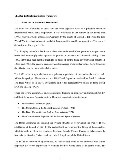 PDF Week Basel Regulatory Framework DOKUMEN TIPS