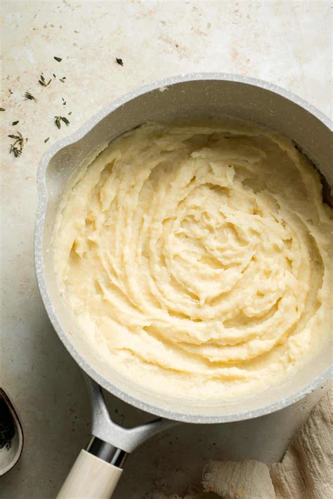 Parsnip Puree Ahead Of Thyme