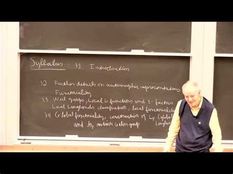 Free Video Automorphic Forms And Representation Theory Introduction To The Langlands Program