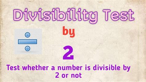 Divisibility Rule By 2 How To Know Whether A Number Is Divisible By 2