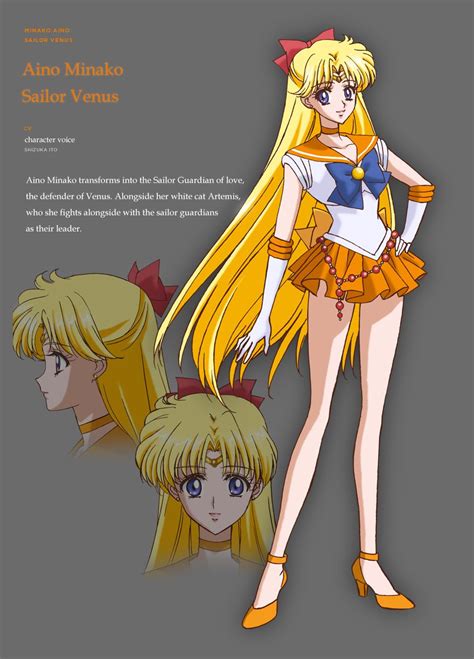 Newly Released Character Designs For Pretty Guardian Sailor Moon