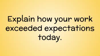 Exit Ticket Self Assessment By Materials By Miedl TPT