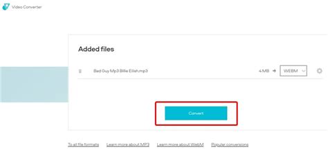 Best Ways To Convert MP To WEBM