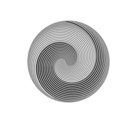 Golden Ration Fibonacci Pattern For Logo Icon Background Web Graphic Tattoo Stock Vector