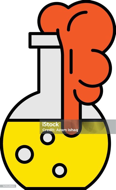 화학 끓는 개념 실험실 실험 실패 벡터 색상 아이콘 디자인 생화학 기호 생명 공학 및 생화학 기호 과학 및 엔지니어링 스톡 일러스트 레이 션 과학에 대한 스톡 벡터 아트 및