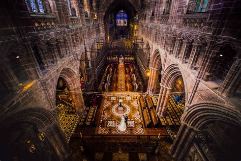 Download Chester Cathedral Interior Aerial View Wallpaper | Wallpapers.com