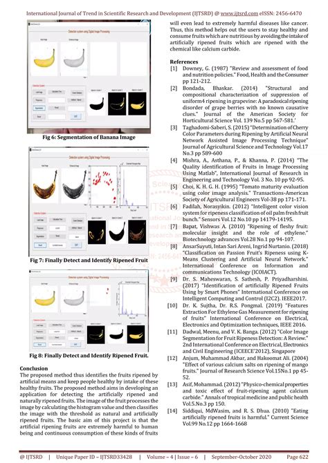 Identification Of Artificially Ripened Fruits Using Matlab Pdf