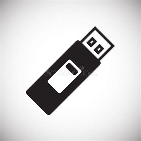 data storage device icon on white background for graphic and web design