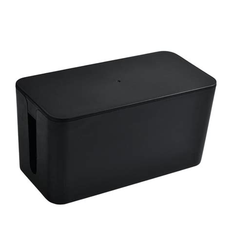 Cable Storage Management Box Wire Organizer Socket Safety Tidy For TV Computer Home Office