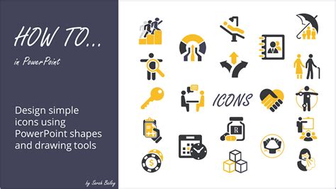 PowerPoint Icon Design Tutorial Creating Simple Icons Using Shapes And Drawing Tools