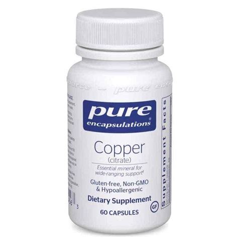 Copper Citrate Pure Encapsulations