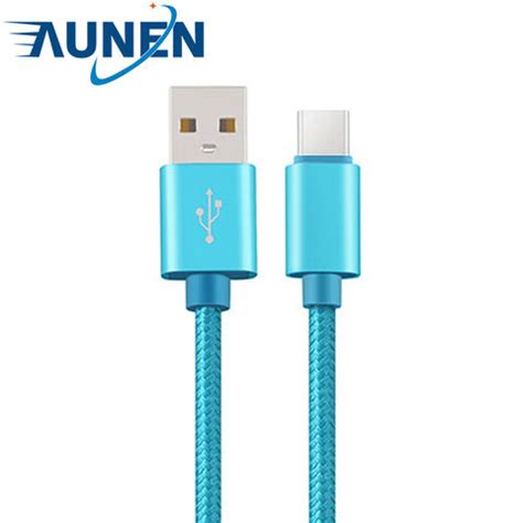 Bulk Buy China Wholesale Aluminum Shell Nylon Weave Usb Cable Male To Type C Usb Connector To