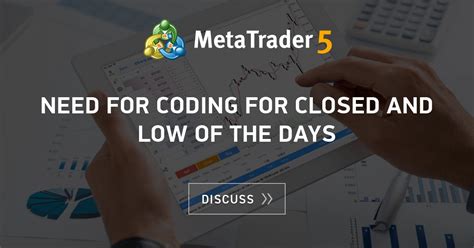 Need For Coding For Closed And Low Of The Days Moving Average Ma