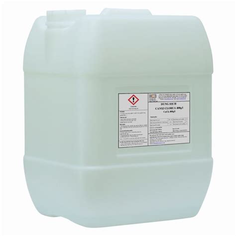 Calcium Chloride Cacl2 Solution 400gl HÓa ChẤt CƠ BẢn MiỀn Nam